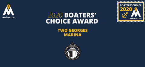 Two Georges Honored to be Boaters’ Choice | TWO GEORGES MARINA